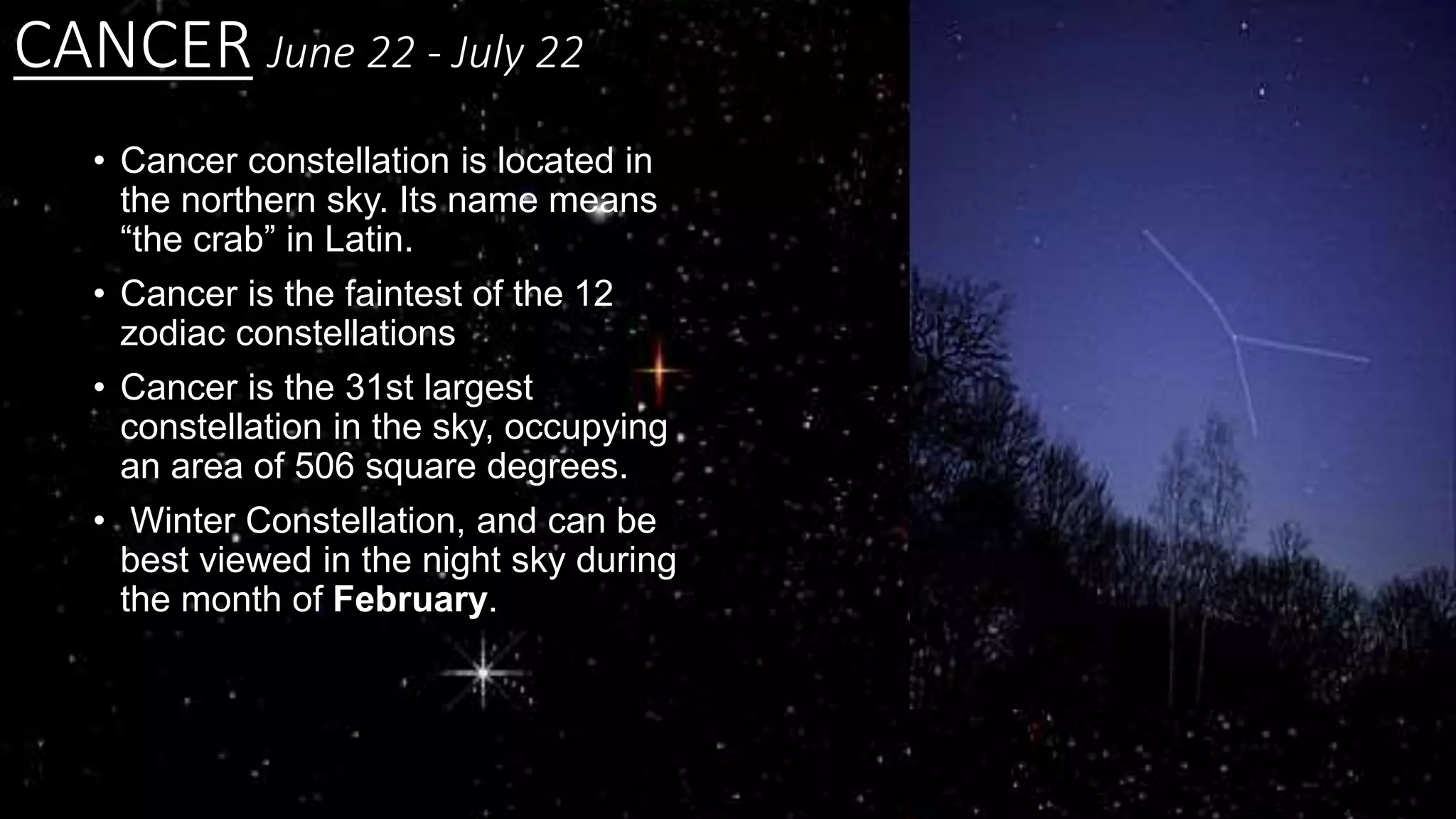 Stars and Constellations | PPTX