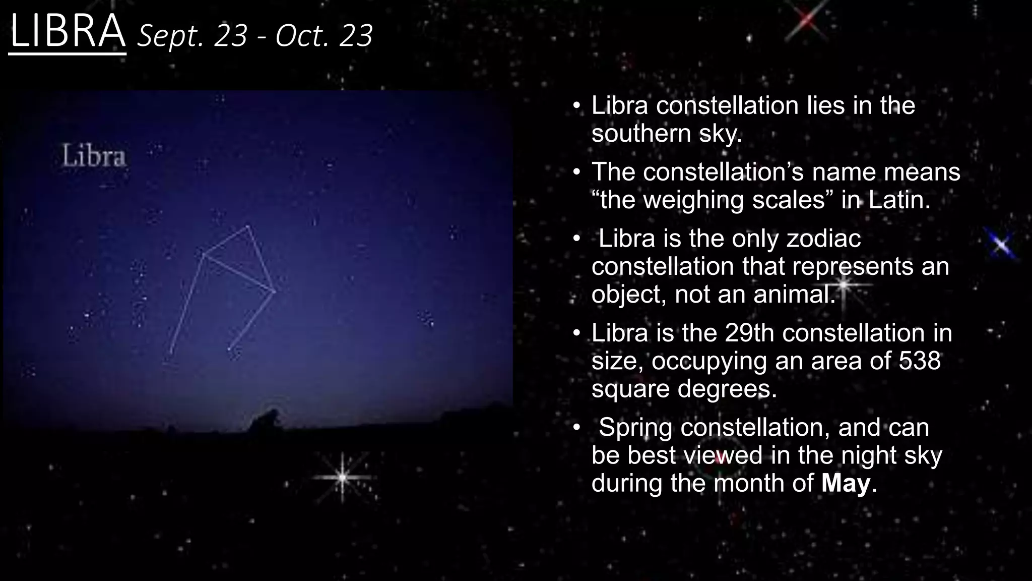 Stars and Constellations | PPTX