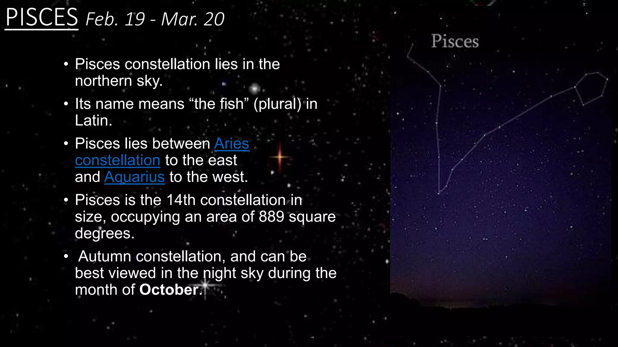 Stars and Constellations | PPTX