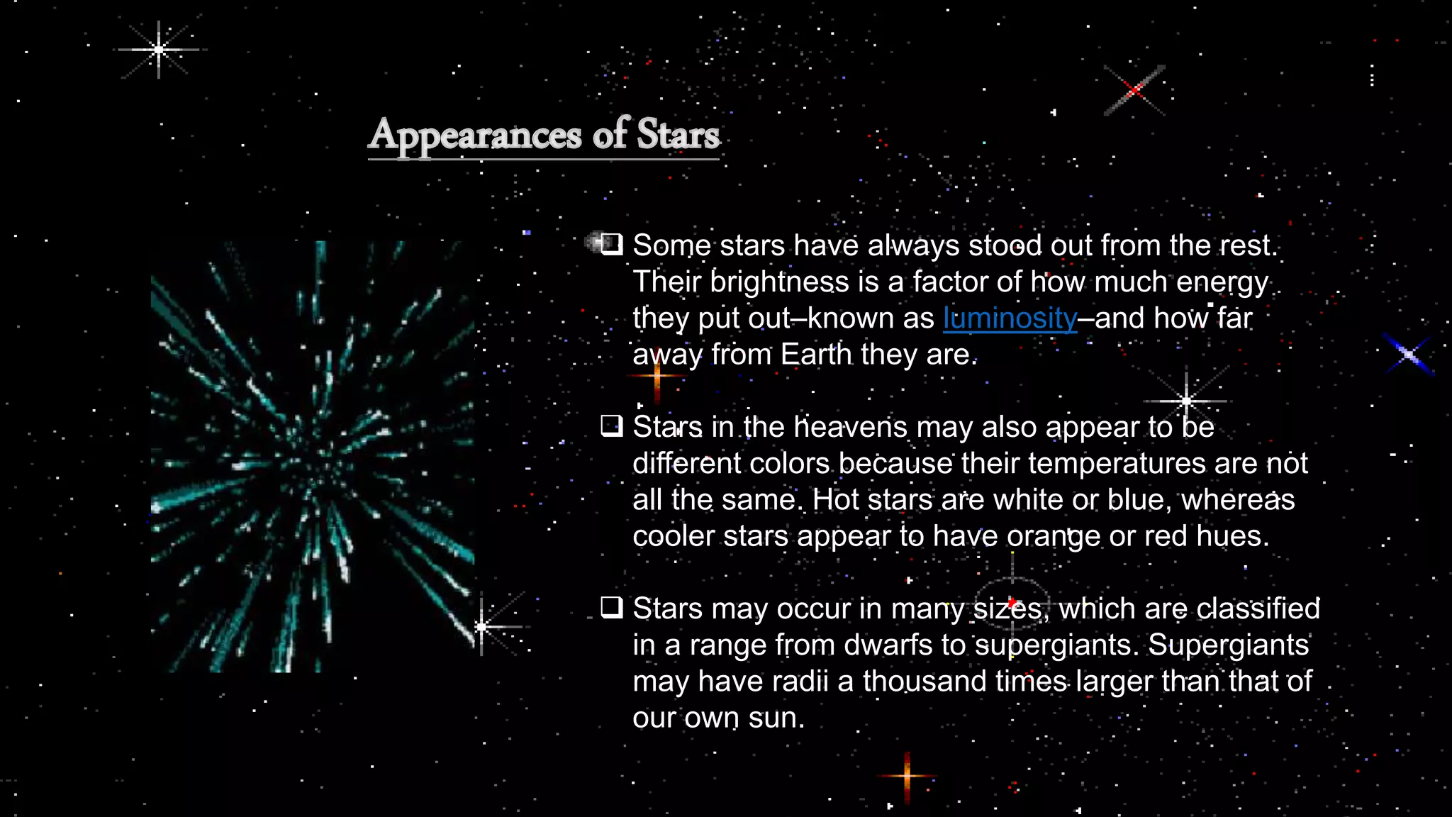 Stars and Constellations | PPTX