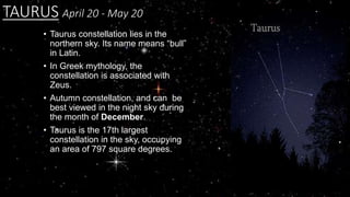 Stars and Constellations | PPTX