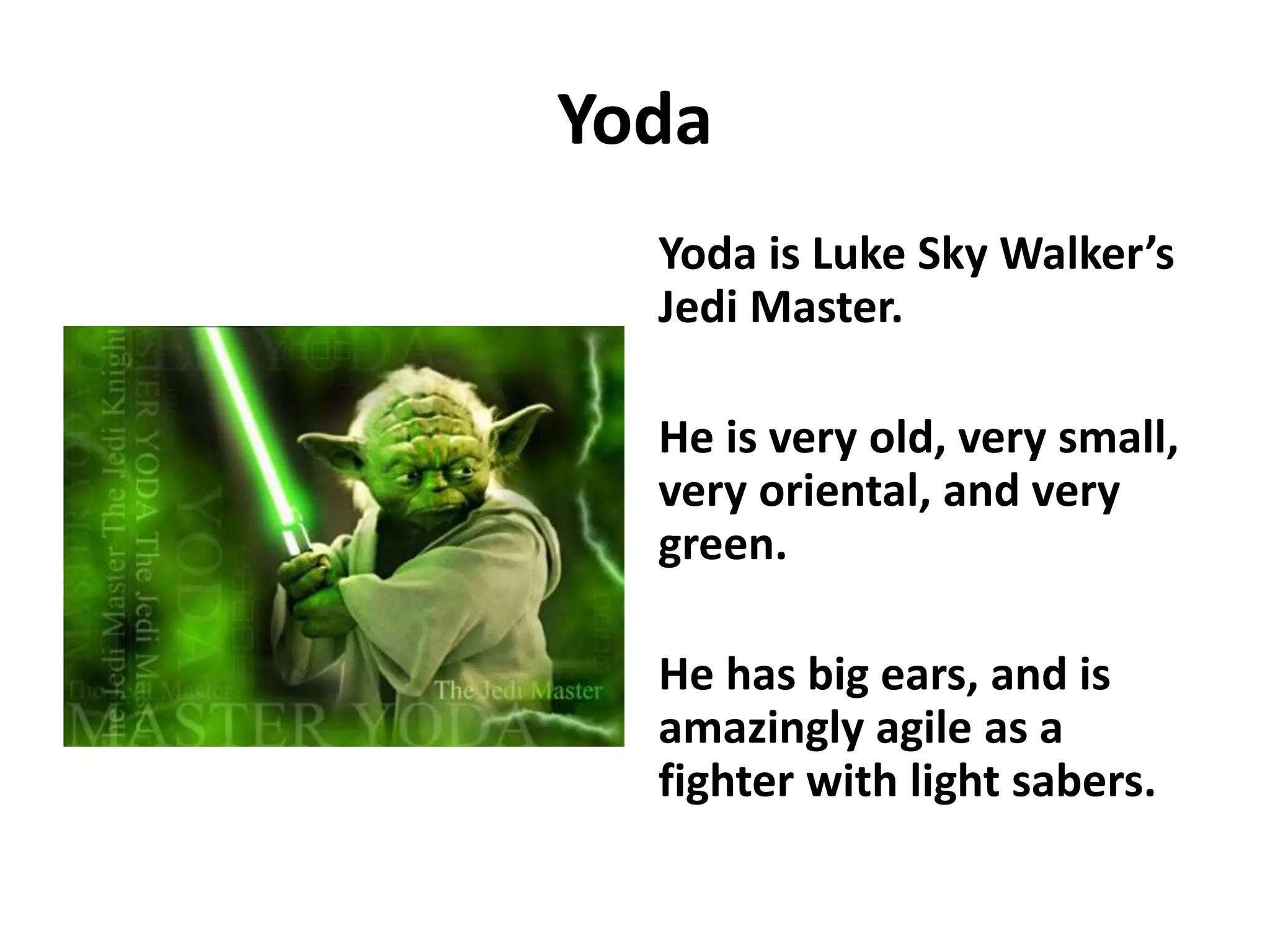 Star Wars as Comedy of Humours | PPTX