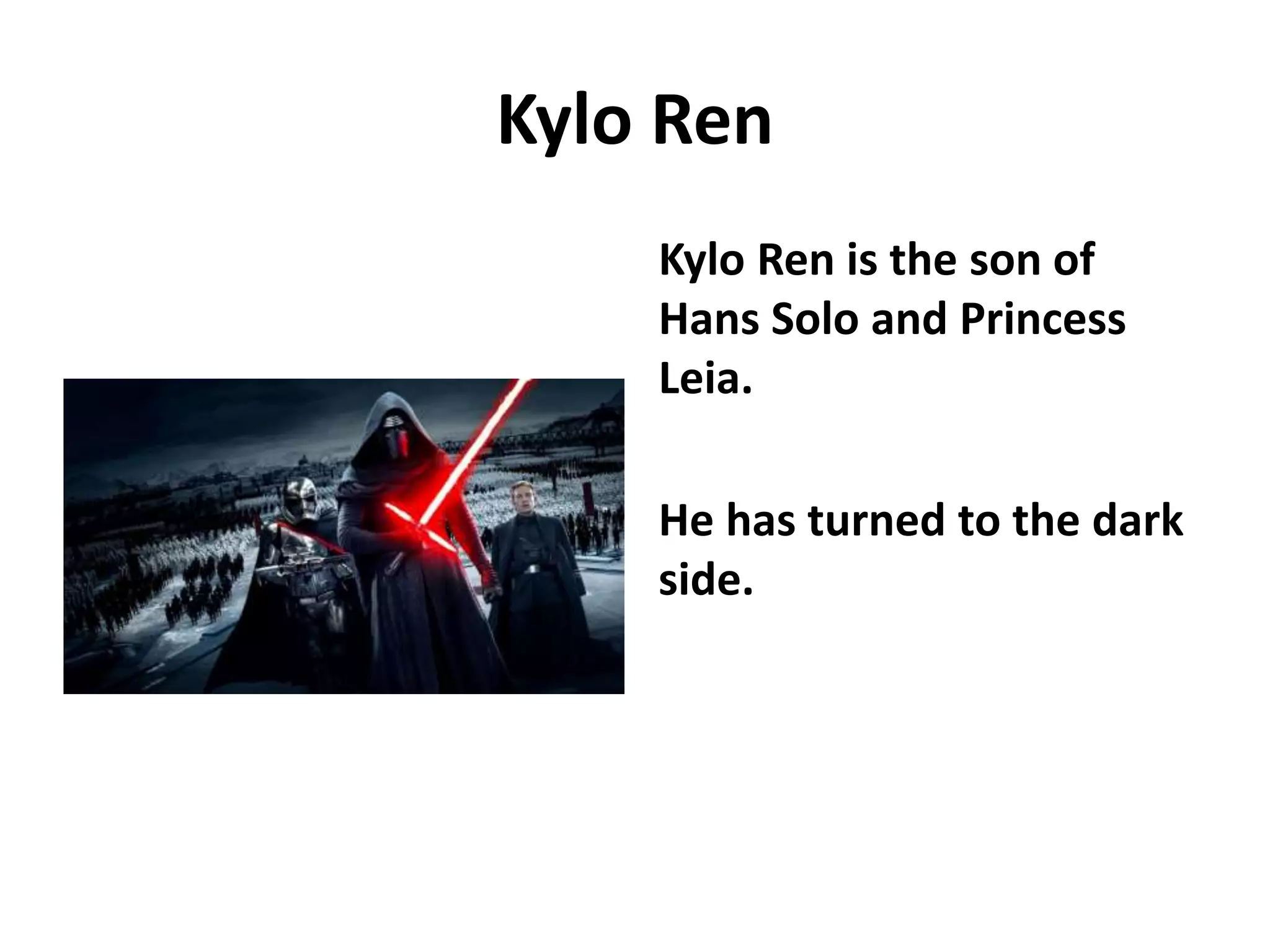 Star Wars as Comedy of Humours | PPTX