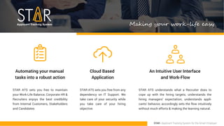 Star Applicant Tracking System | PDF