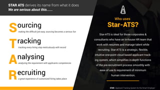 Star Applicant Tracking System | PDF