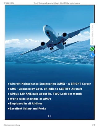 Star Aviation: Your Path to Aeronautical Engineering Admission | PDF