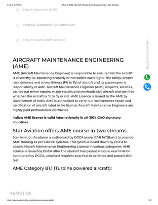 The Critical Role of AMEs in Aircraft Maintenance and Flight Safety | PDF