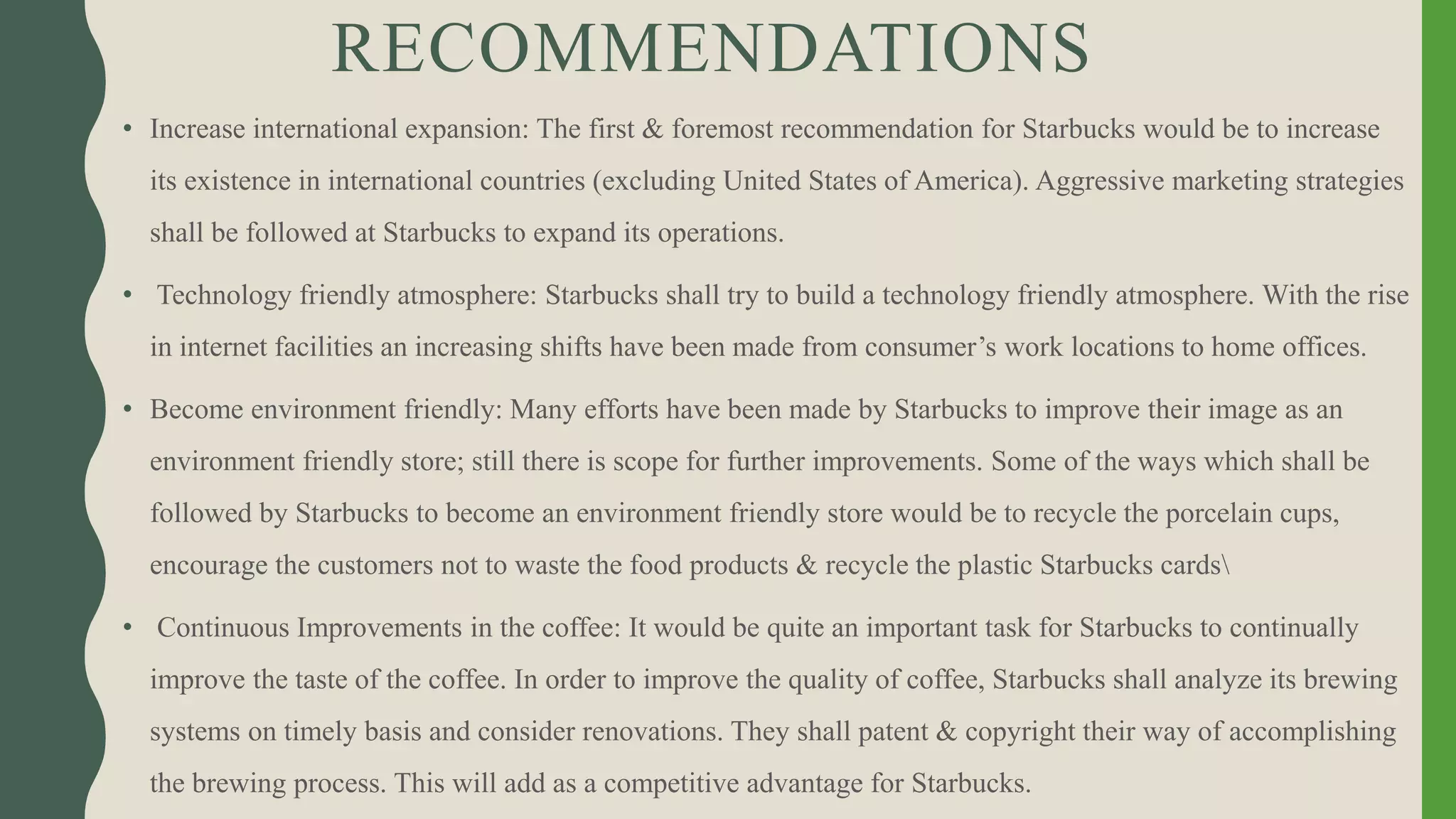 Starbucks, Strategic Management | PPTX