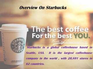 Supply Chain Management At Starbucks | PPTX