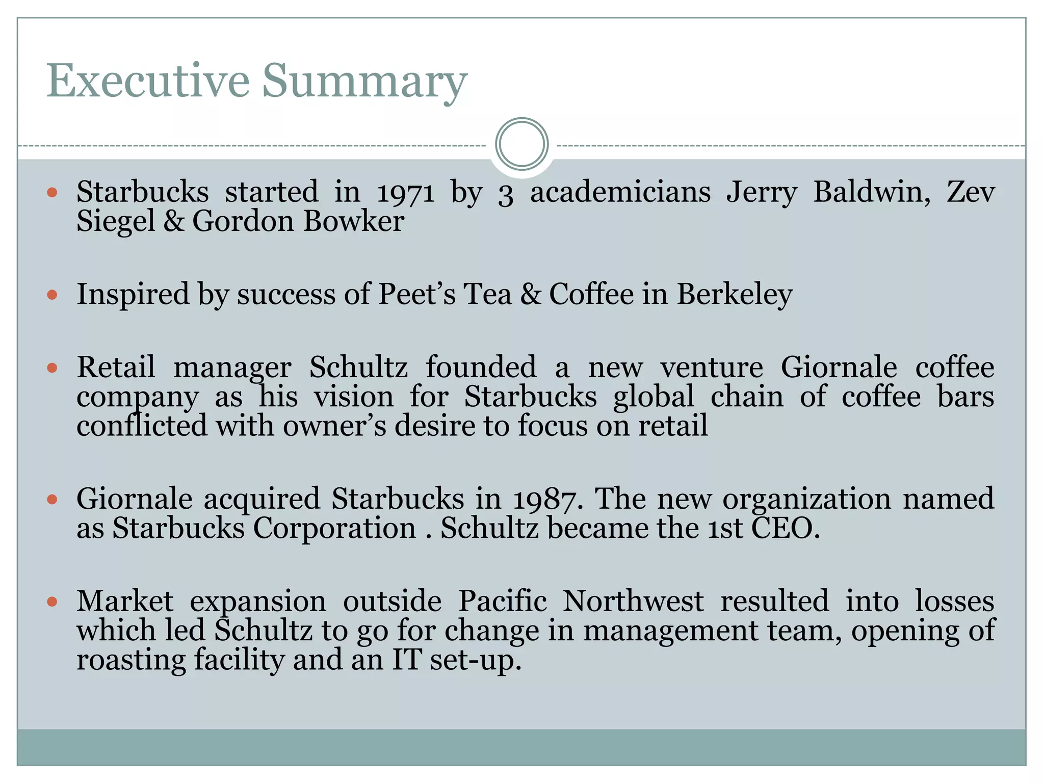 Marketing Case Study - Starbucks | PPTX