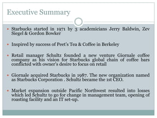 Marketing Case Study - Starbucks | PPTX