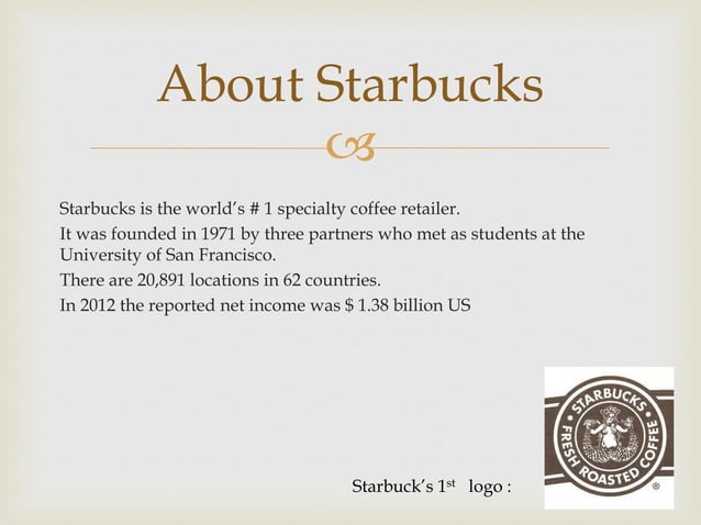 Starbucks Supply Chain | PPTX | Logistics | Business