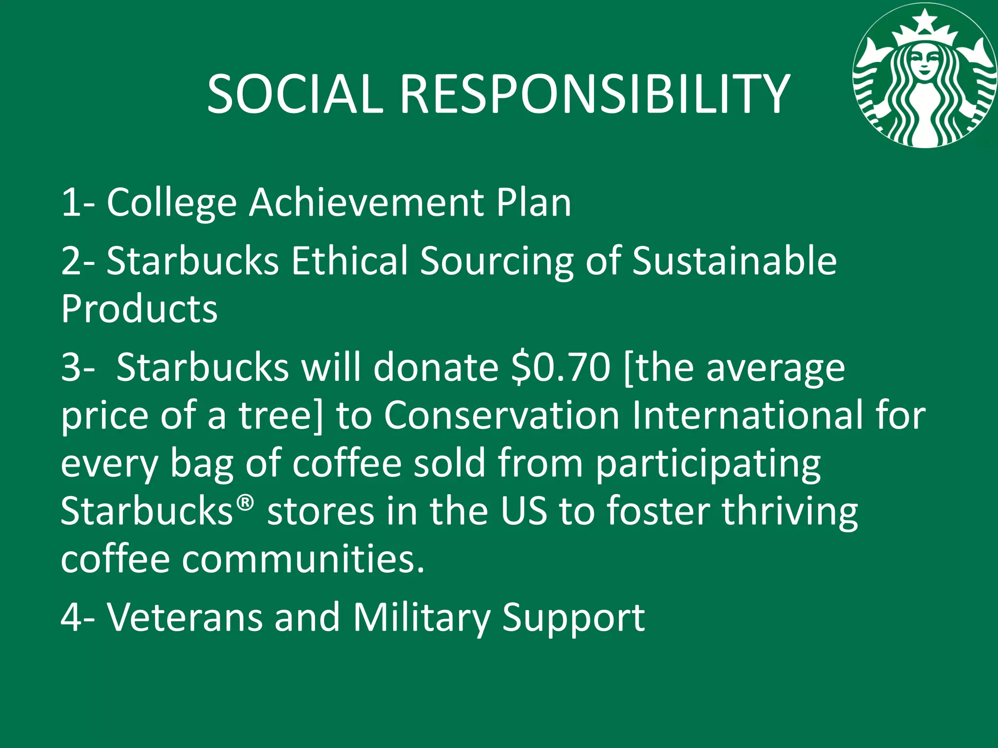 STARBUCKS COMPANY CASE | PDF
