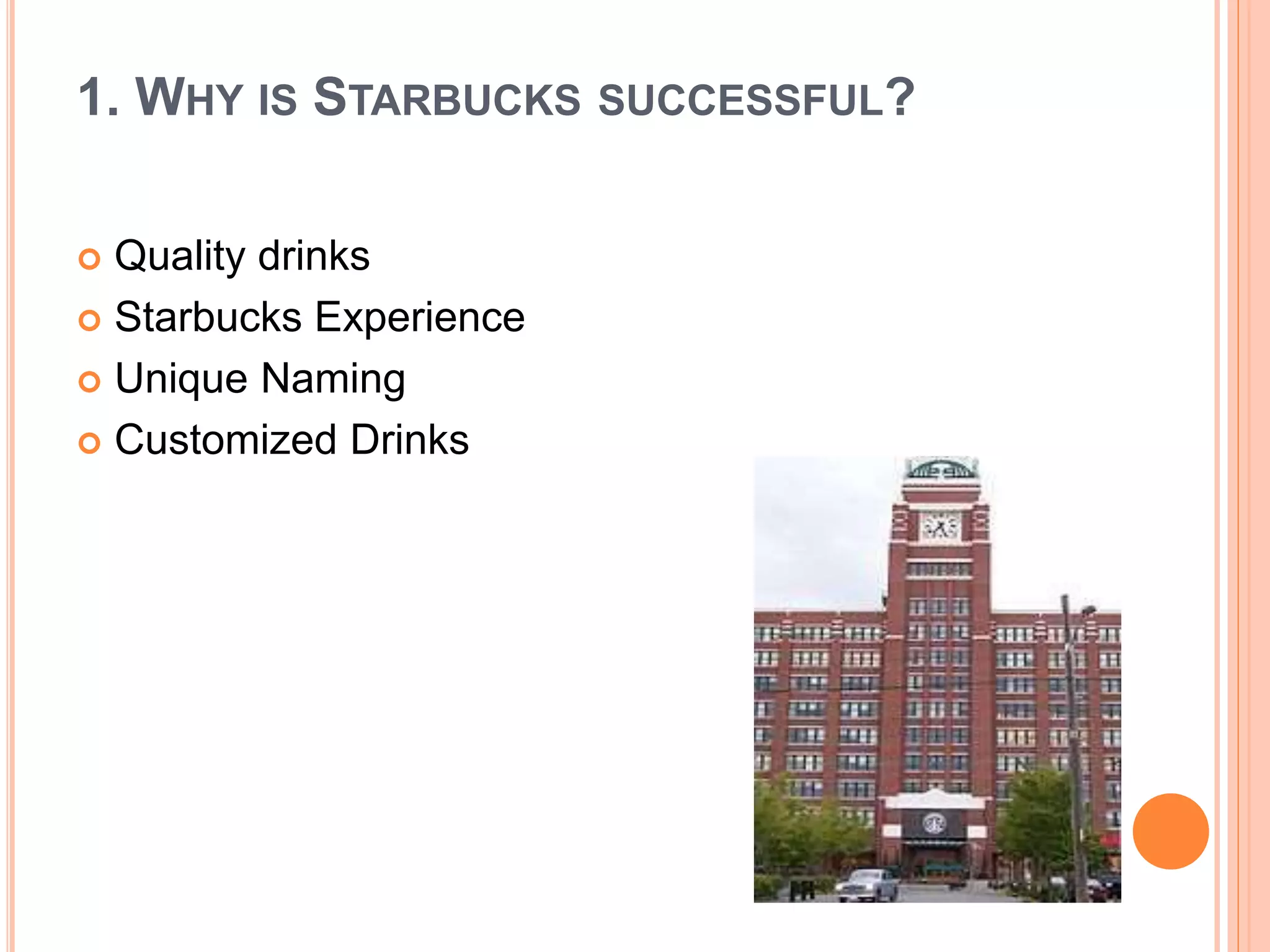 Starbucks case study | PPTX | Food & Drink