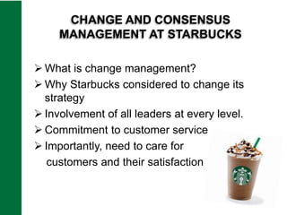 Case Study On Starbucks | PPTX