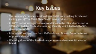 Case Analysis - Trouble brews at Starbucks | PPTX