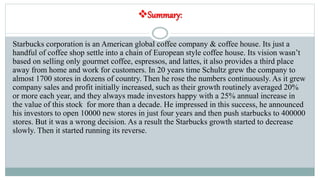 Case Study- STARBUCKS: JUST WHO IS THE STARBUCKS CUSTOMER? | PPTX