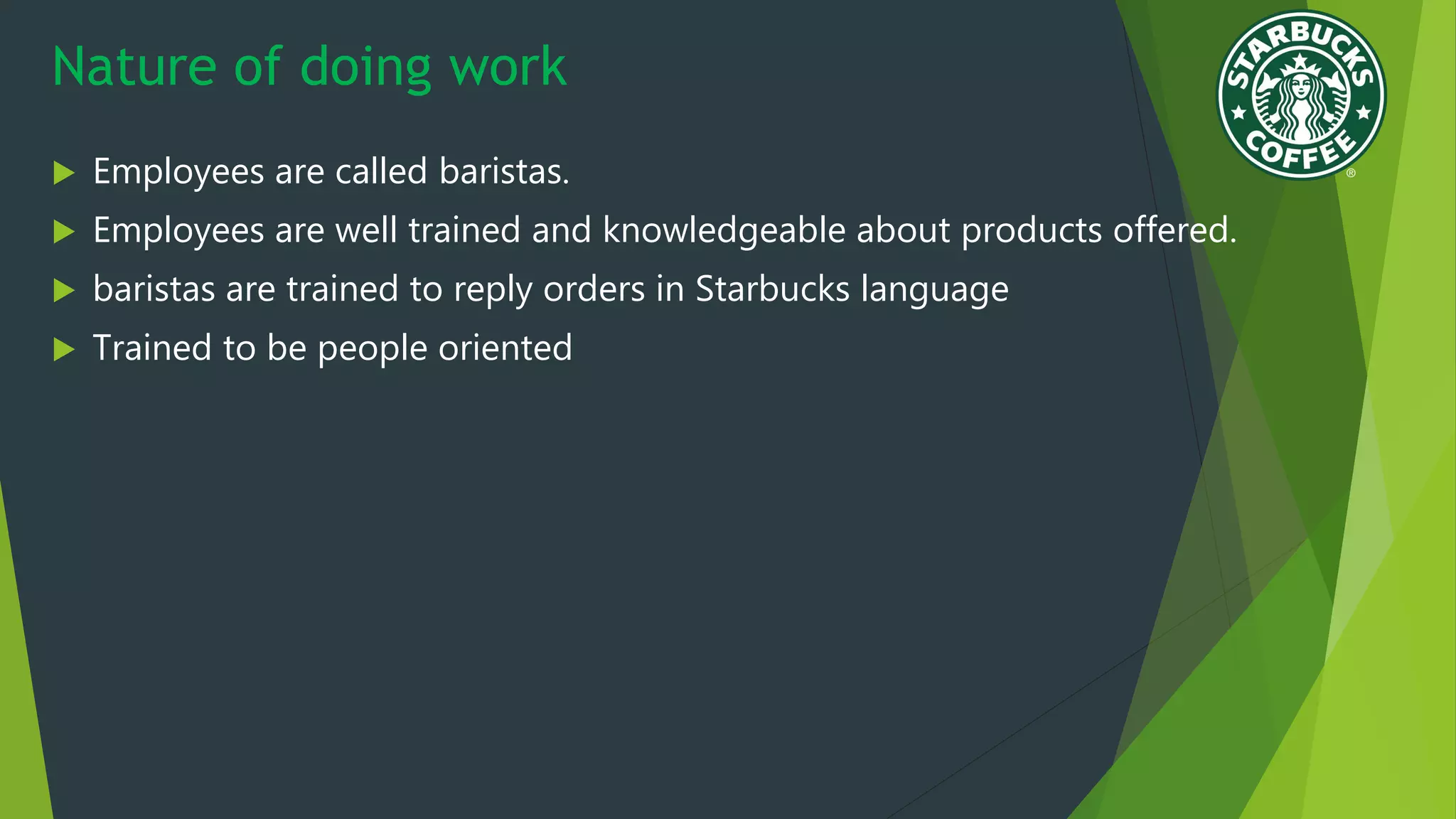 ORGANIZATIONAL STRUCTURE AT STARBUCKS | PPTX