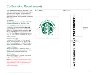 Starbucks brand guidelines. brand book for starbucks | PDF