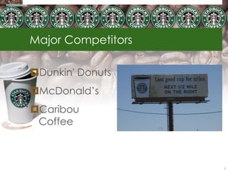 Starbucks competitive environment (us) | PPTX