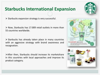 Starbucks managing a high growth brand 05.12.2011