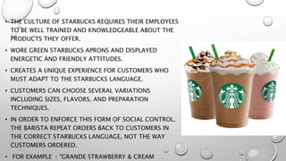 Starbucks Company Culture