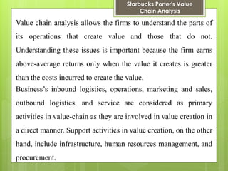 Starbucks porter's case study | PDF