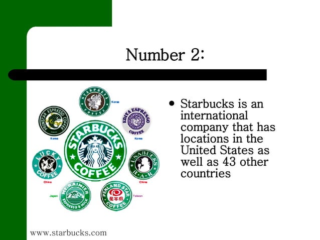 Starbucks Presentation | PPT