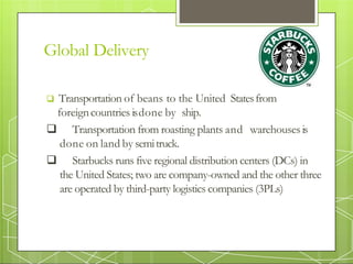 Starbucks scm model | PPTX
