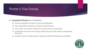 Starbucks - Specialty Coffee Market | PPTX