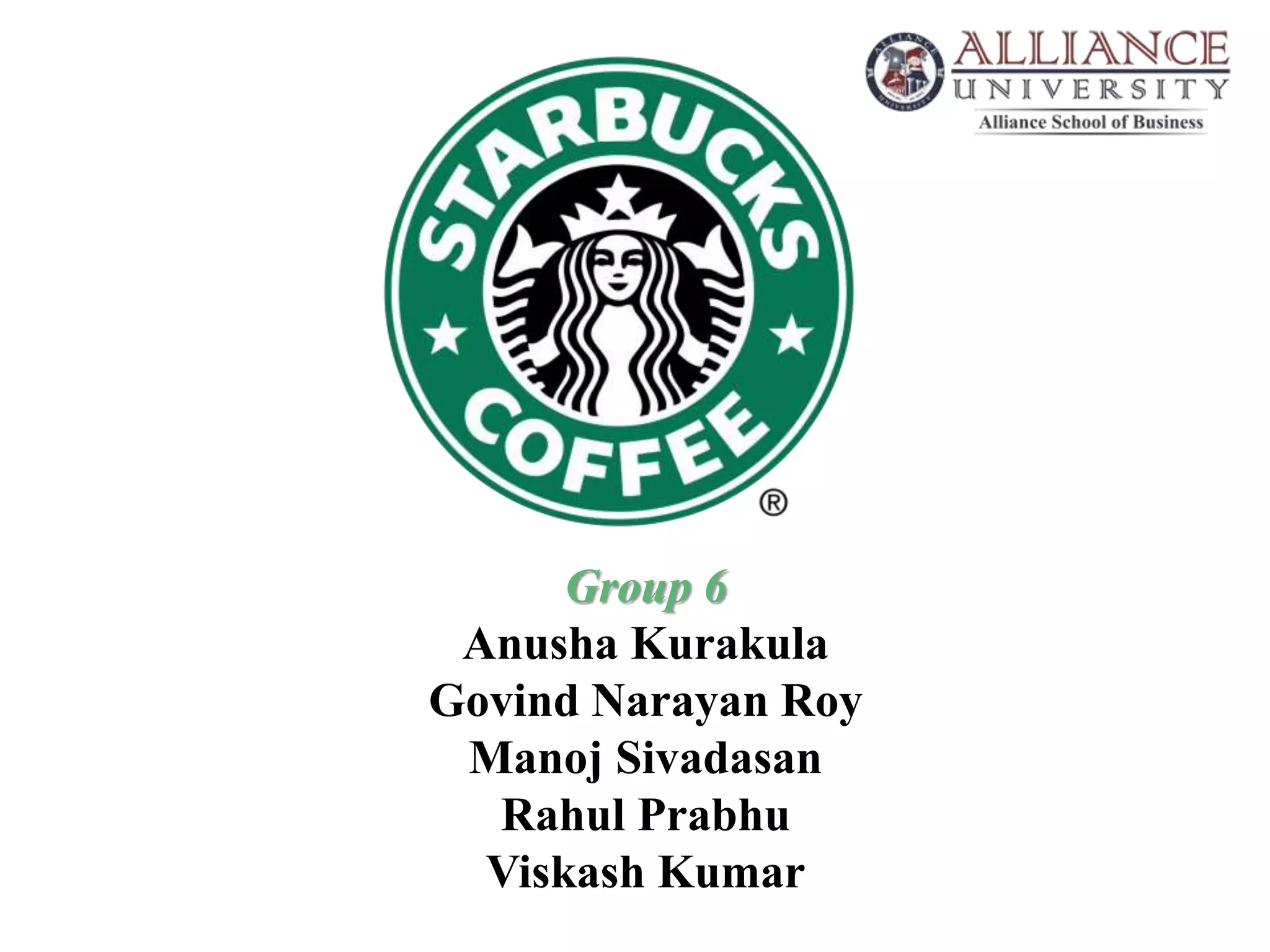 Starbucks - strategic management | PPTX