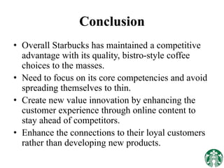 Starbucks - strategic management | PPTX