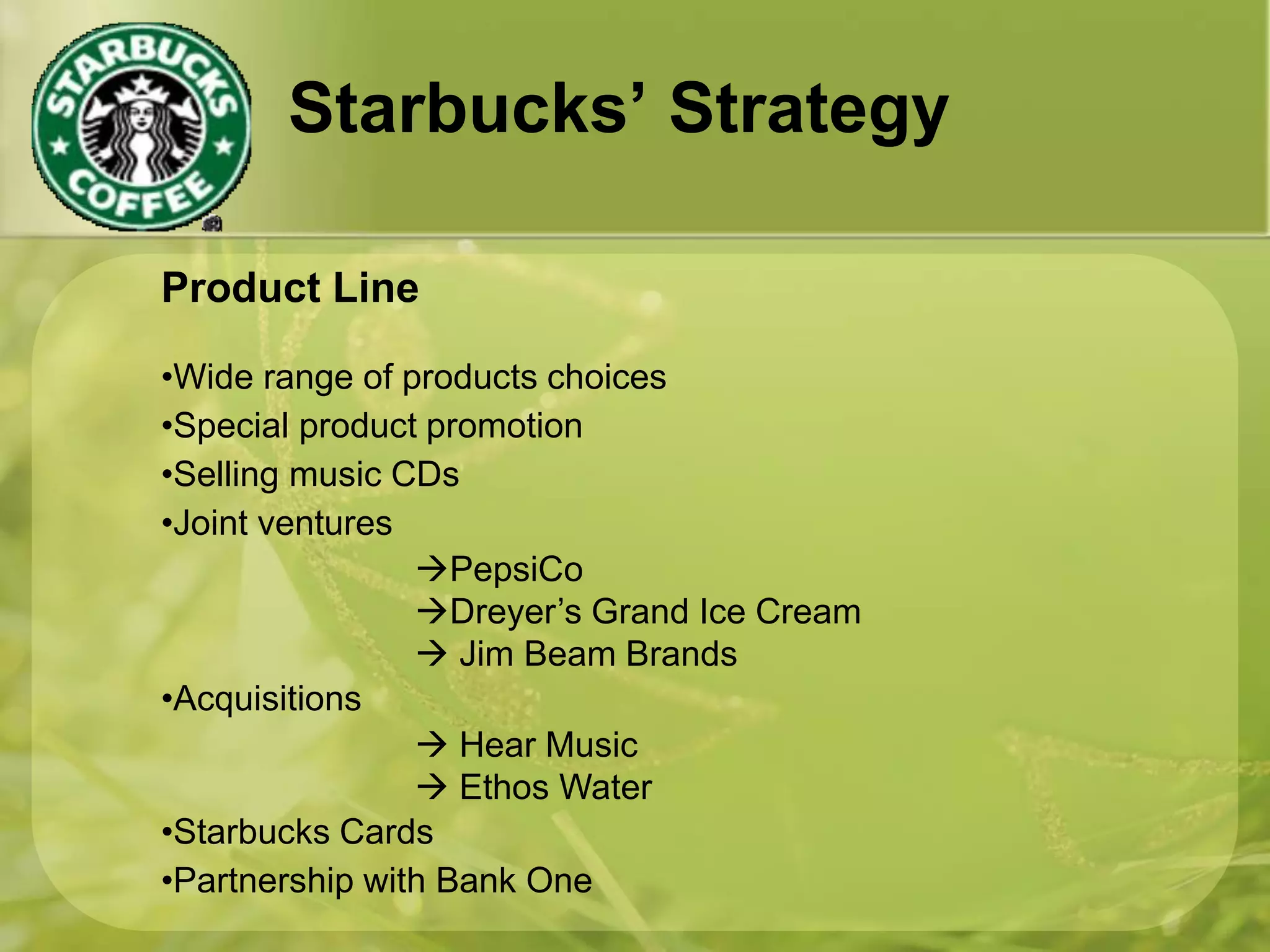 Starbucks strategic management ppt(1) | PPT
