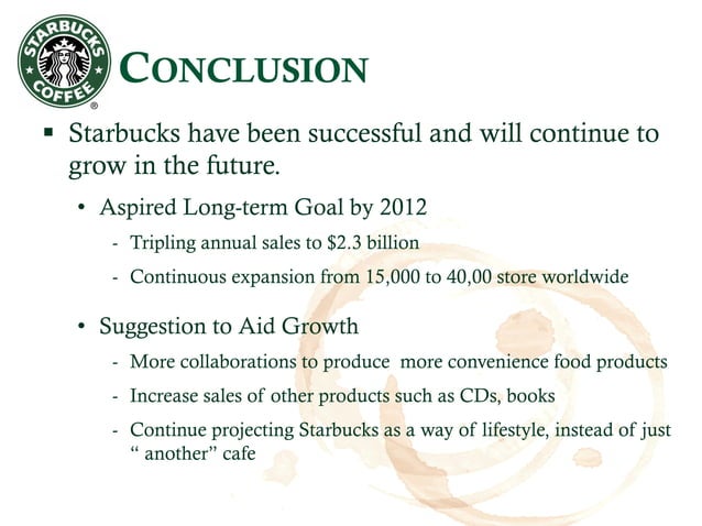 Starbucks - Success in a Cup (2009) | PDF