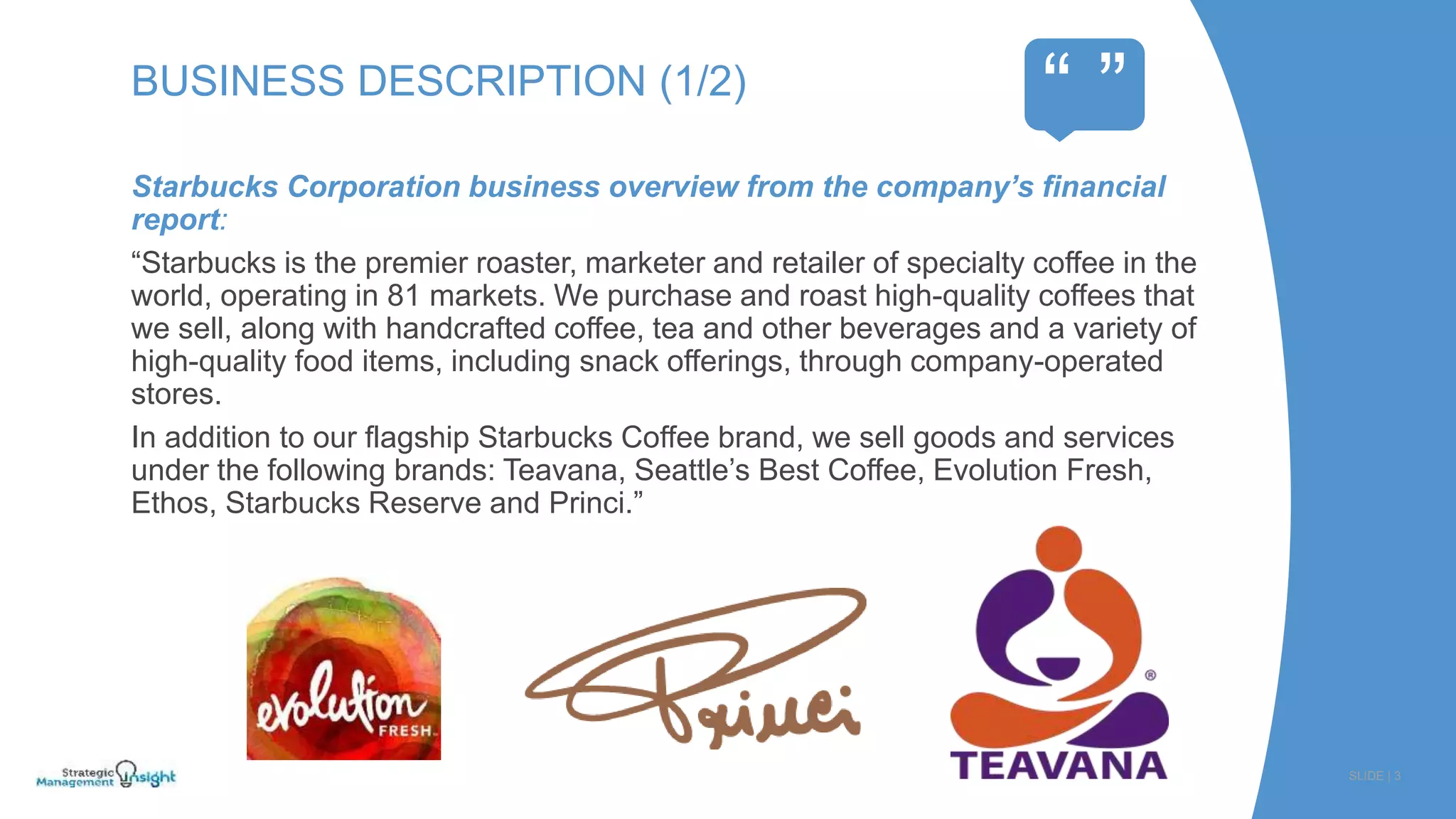 Starbucks SWOT analysis 2020 | PPTX