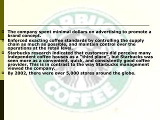 Starbucks analysis | PPT
