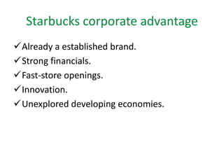 Starbucks brewing a brand concept | PPTX