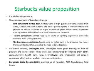 Starbucks brewing a brand concept | PPTX