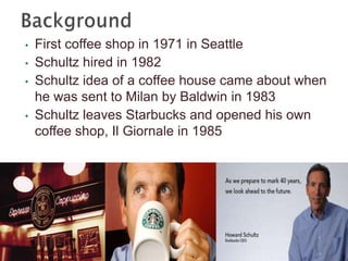 Starbucks case study | PPTX