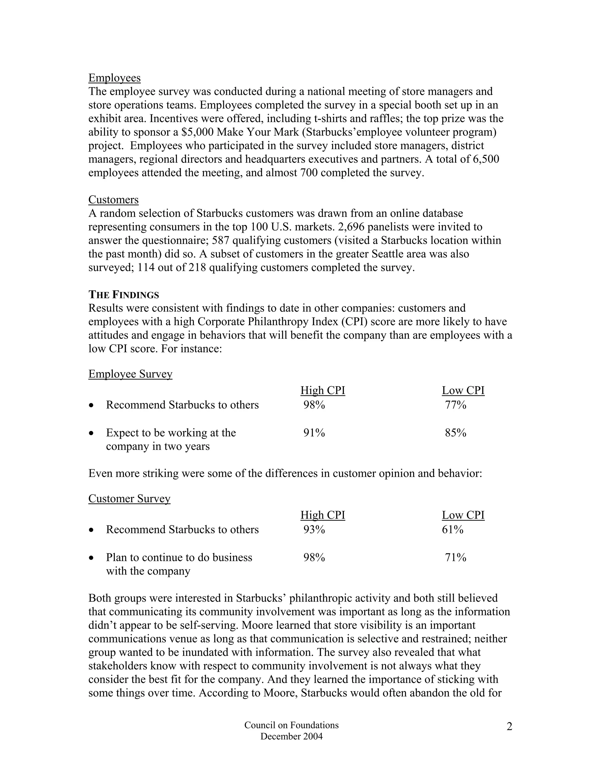Starbucks case study_final | PDF
