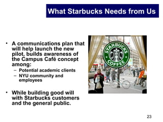 Starbucks case study for nyu Spring 2015 | PPT