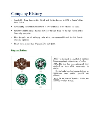 Starbucks coffe | PDF