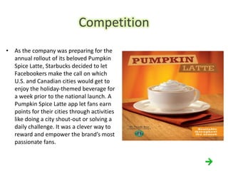 Starbucks Coffee FB Case Study | PPT