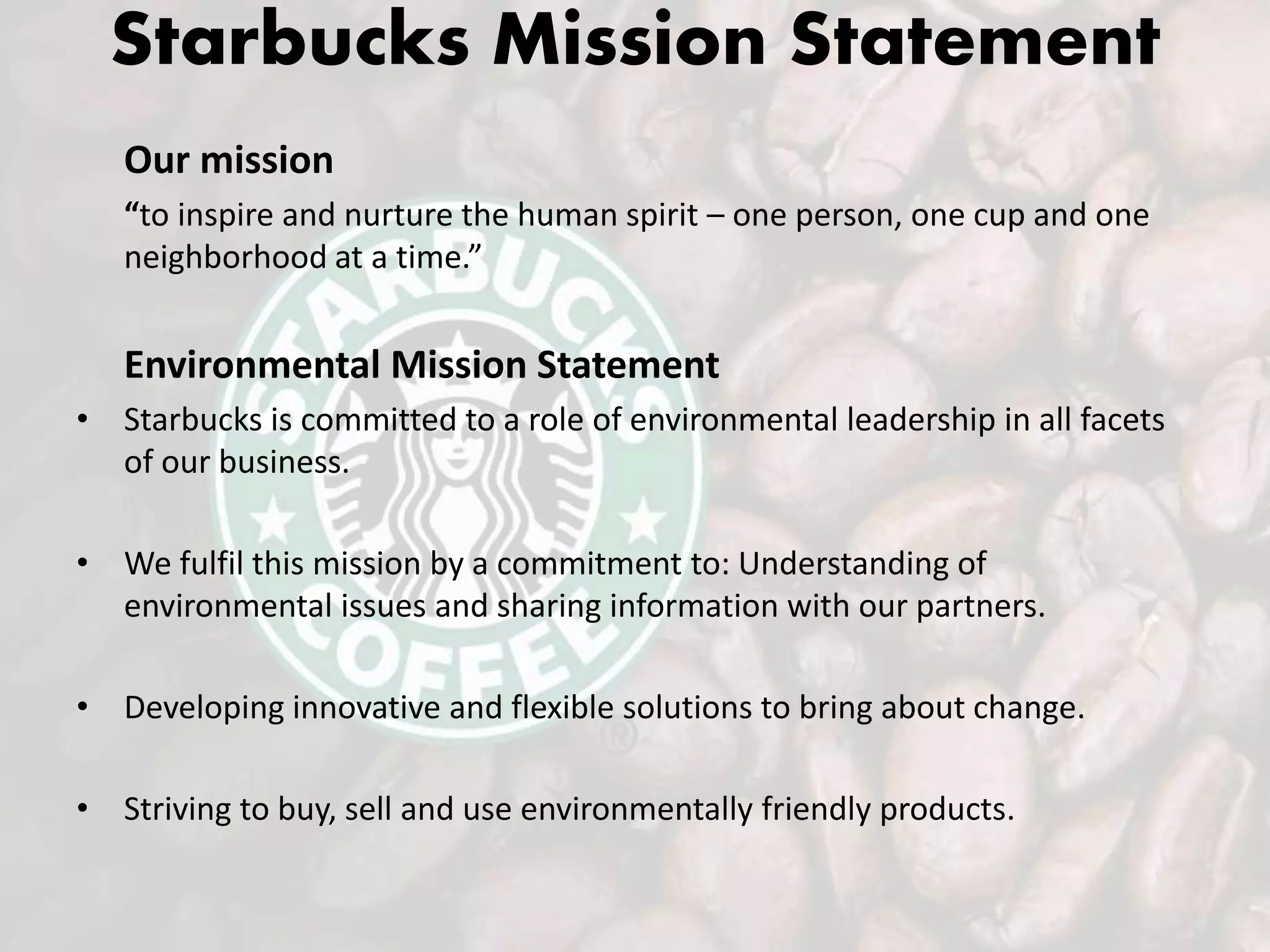 Starbucks coffee shop | PPTX