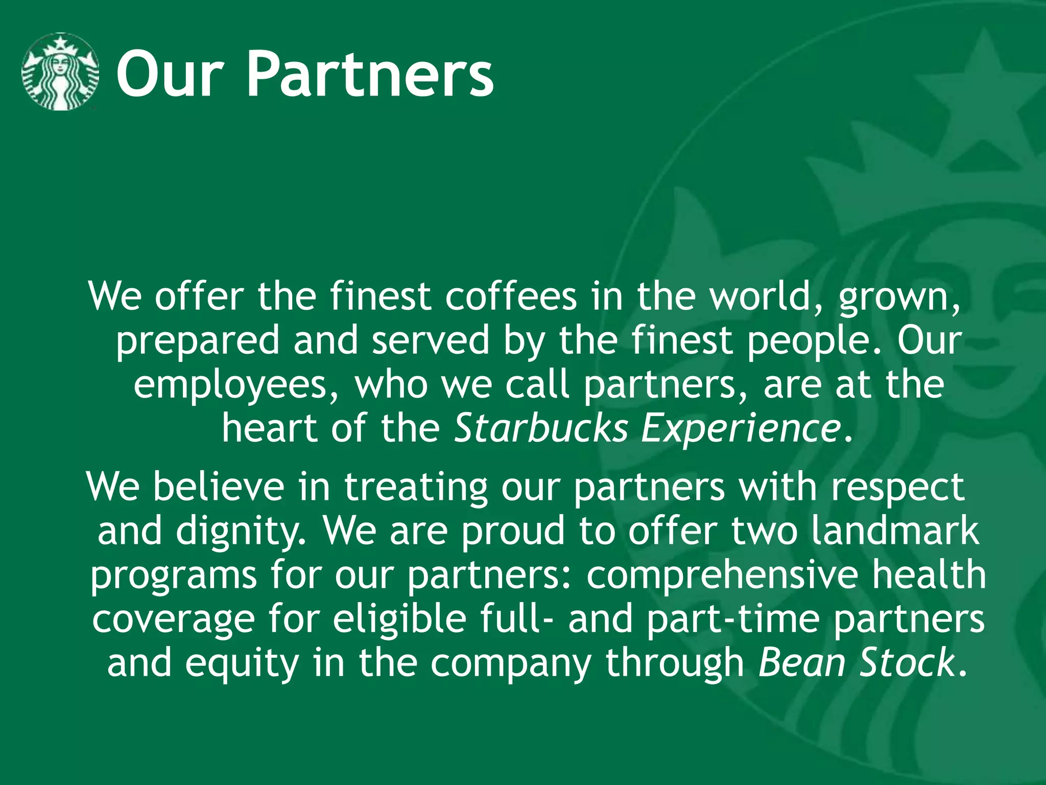 Starbucks company profile | PPTX