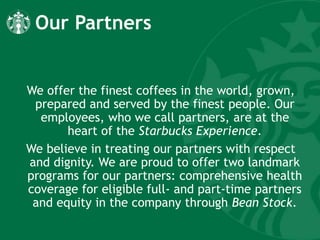 Starbucks company profile | PPTX