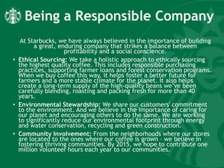 Starbucks company profile | PPTX