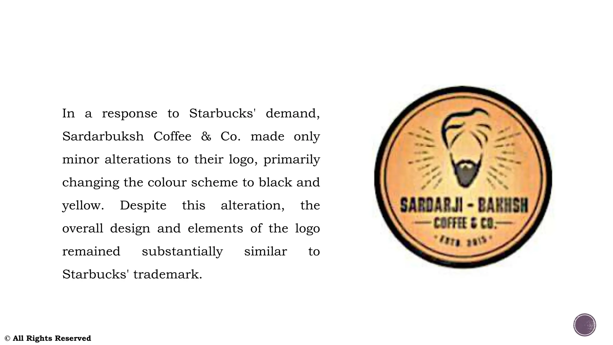 Starbucks Corp. v. Sardarbuksh Coffee Co. | PPTX