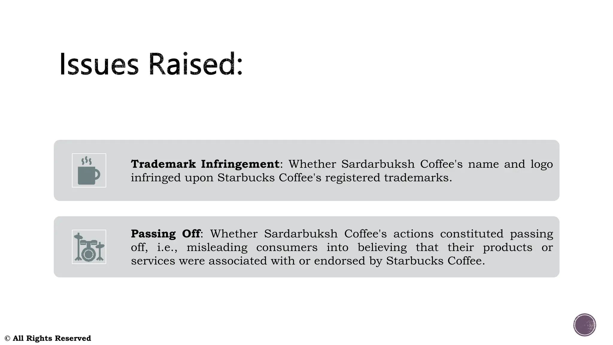Starbucks Corp. v. Sardarbuksh Coffee Co. | PPTX