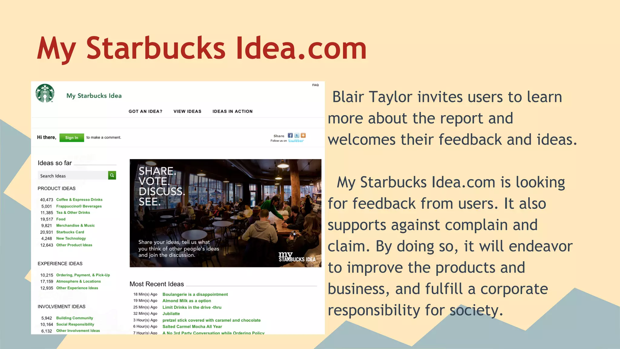 Starbucks' corporate responsibility | PDF